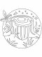 Tree Stump coloring pages