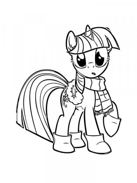 Twilight Sparkle coloring pages