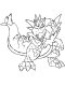 Tyrantrum Pokemon coloring pages