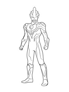 Ultraman coloring pages