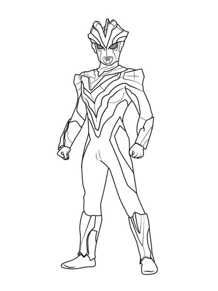 Ultraman coloring pages