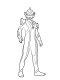Ultraman coloring pages