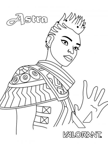 Valorant coloring pages