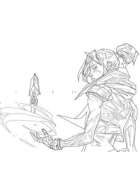 Valorant coloring pages