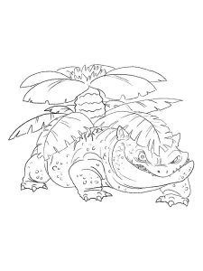 Pokemon Venusaur coloring pages - Free Printable