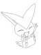 Victini Pokemon coloring pages