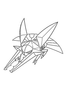 Vikavolt Pokemon coloring pages