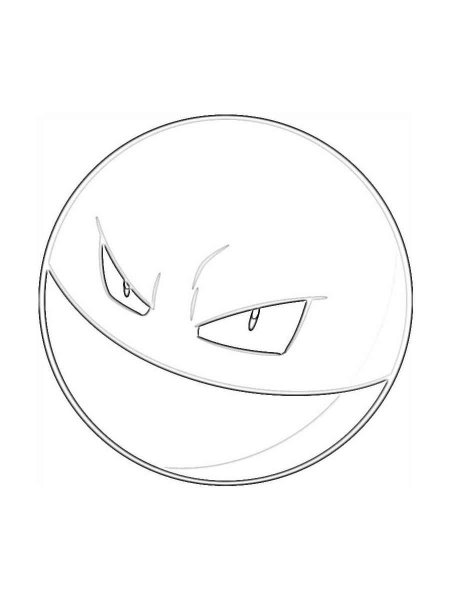 Pokemon Voltorb coloring pages - Free Printable