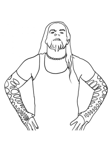 WWE coloring pages