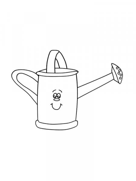 Watering Can coloring pages