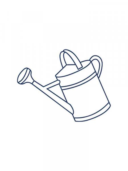 Watering Can coloring pages