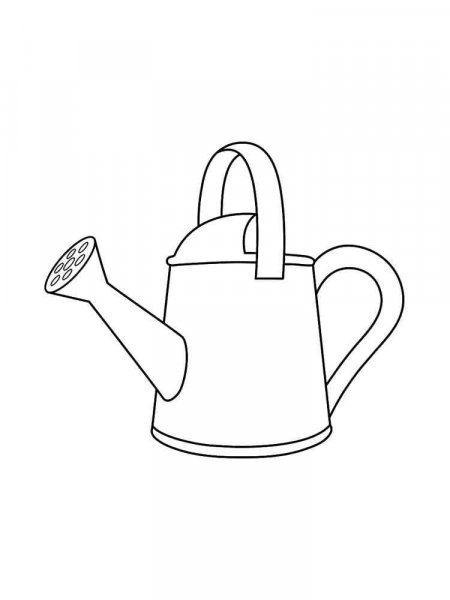 Watering Can coloring pages