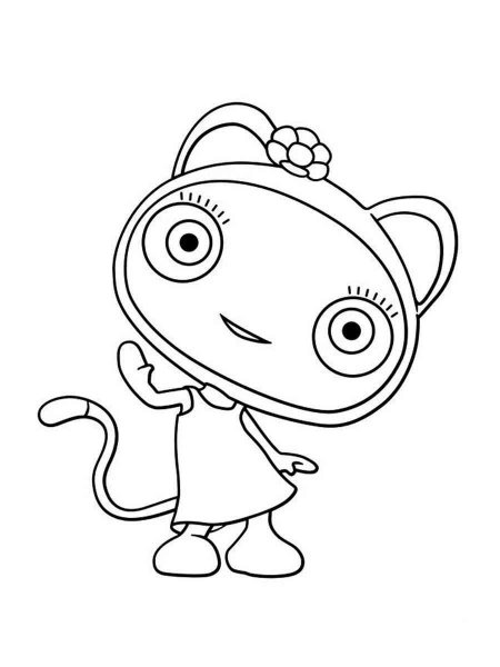 Waybuloo coloring pages