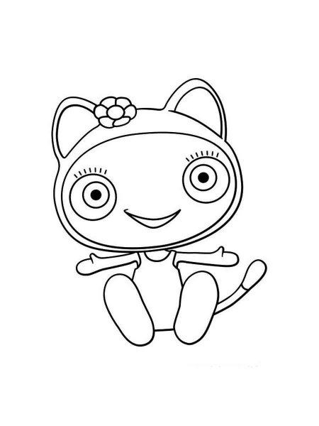 Waybuloo coloring pages