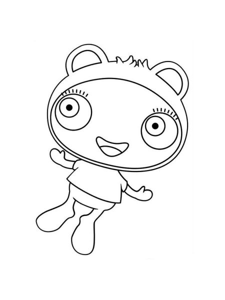Waybuloo coloring pages
