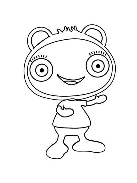 Waybuloo coloring pages