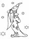 Wizard coloring pages