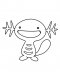 Wooper Pokemon coloring pages