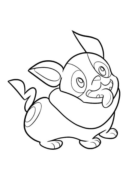 Yamper Pokemon coloring pages