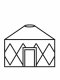Yurt coloring pages