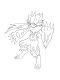 Zeraora Pokemon coloring pages