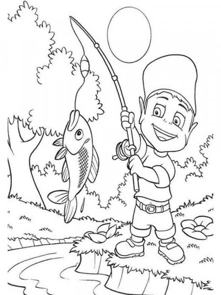 Adibou coloring pages
