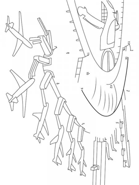 Airport coloring pages