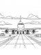 Airport coloring pages