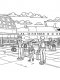 Airport coloring pages