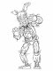 Animatronics Springtrap coloring pages