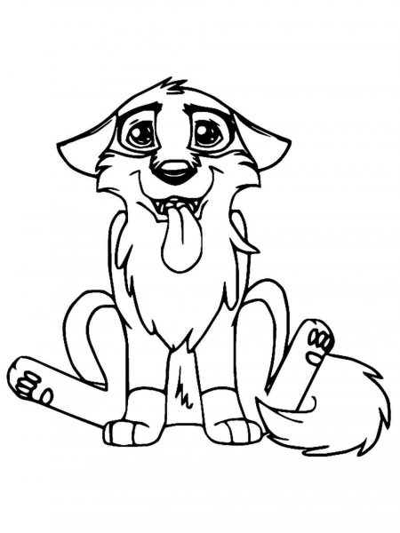 Balto coloring pages