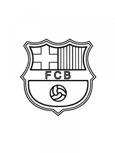 FC Barcelona coloring pages