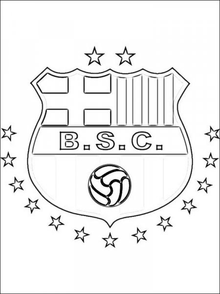 FC Barcelona coloring pages