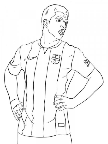 FC Barcelona coloring pages