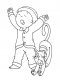 Caillou coloring pages