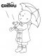 Caillou coloring pages