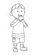 Caillou coloring pages