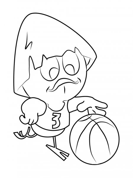 Calimero coloring pages