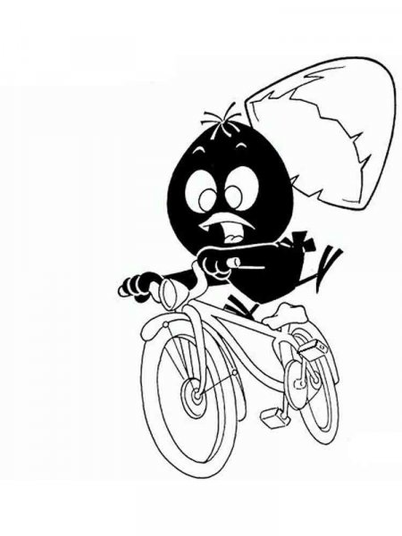 Calimero coloring pages