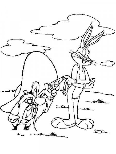 Cartoon Characters coloring pages