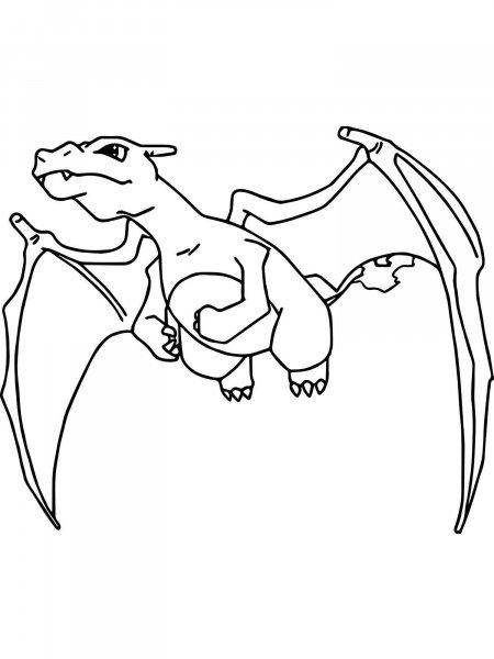 Charizard coloring pages