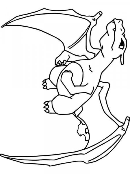 Charizard coloring pages