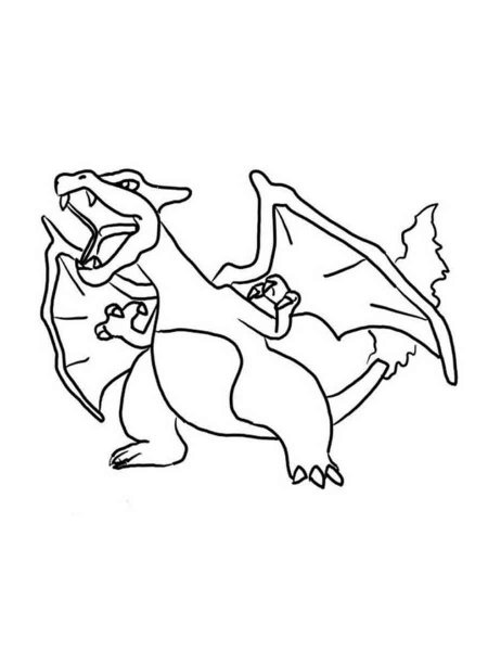 Charizard coloring pages