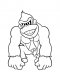 Donkey Kong coloring pages