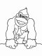 Donkey Kong coloring pages