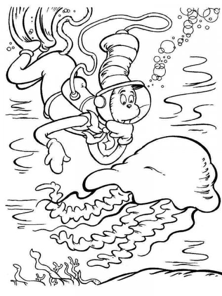 Dr. Seuss coloring pages