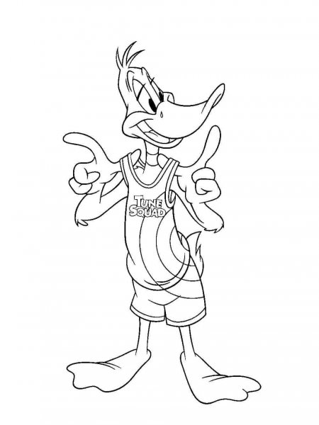 Daffy Duck coloring pages