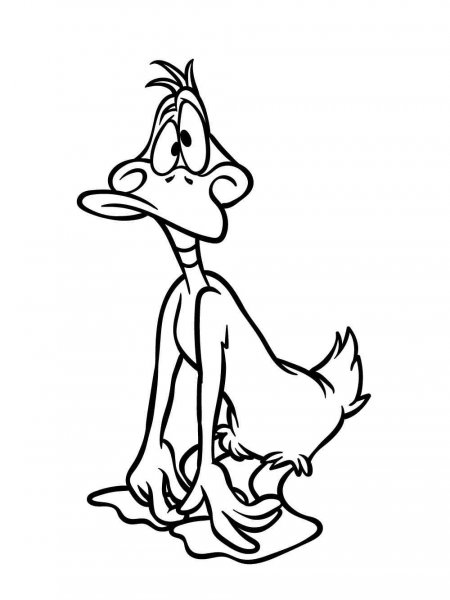 Daffy Duck coloring pages