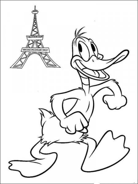 Daffy Duck coloring pages