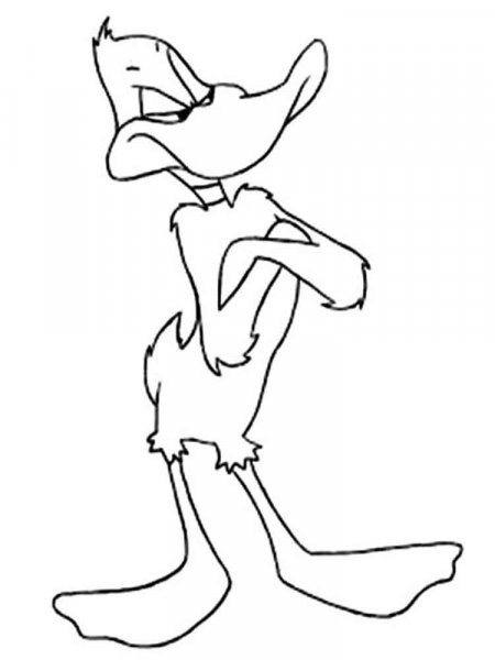 Daffy Duck coloring pages